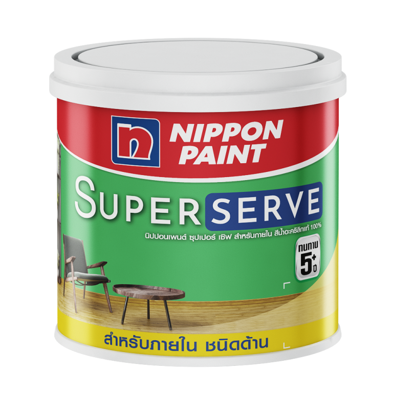 นิปปอนเพนต์ ซุปเปอร์เซิฟ สูตรสีเบส (ด้าน) - นิปปอนเพนต์ ผู้เชี่ยวชาญทุก ...